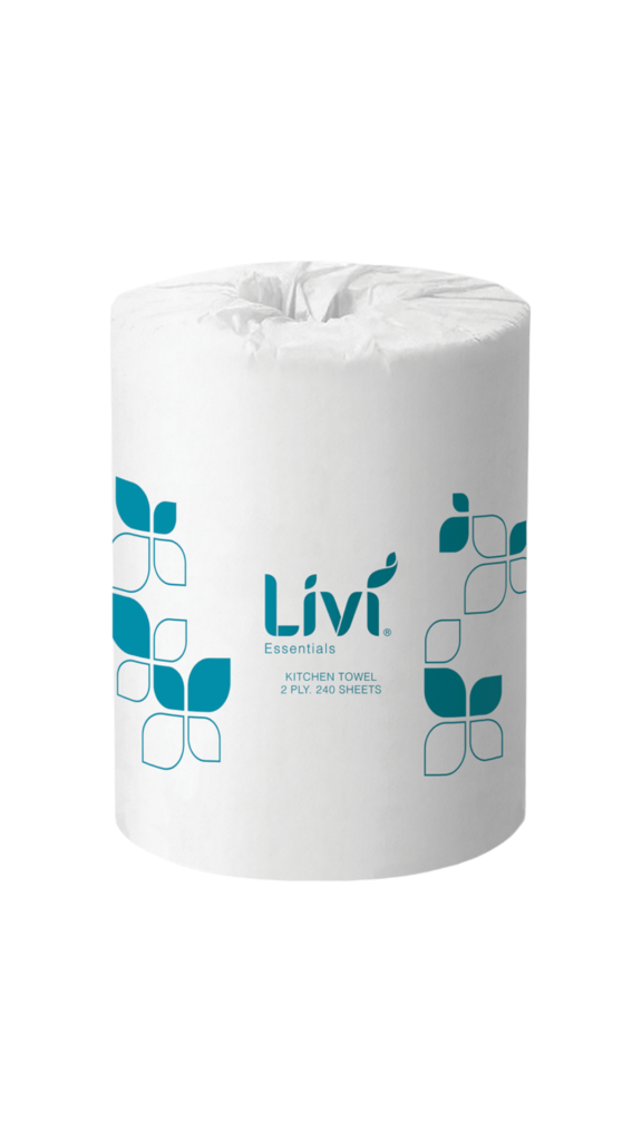 Livi Essentials Paper Towel Roll (Carton of 12) - Zender